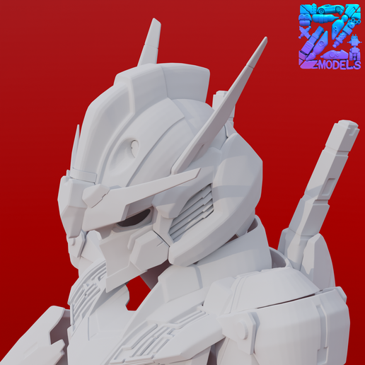 🤖 XVX-016 Gundam Aerial Cosplay Set・ STL File for 3D printing・Cults