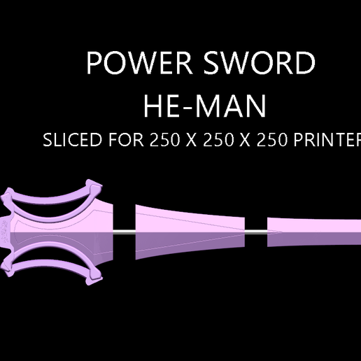 🗡️ He-Man Power Sword (Réplique du film 2026)・Fichier STL pour ...