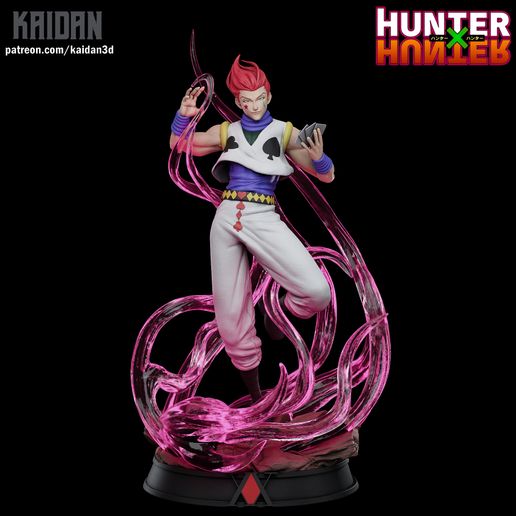 3D file Hisoka Morow HUNTER X HUNTER - STL ready for 3D Printing 🏹 ・3D ...
