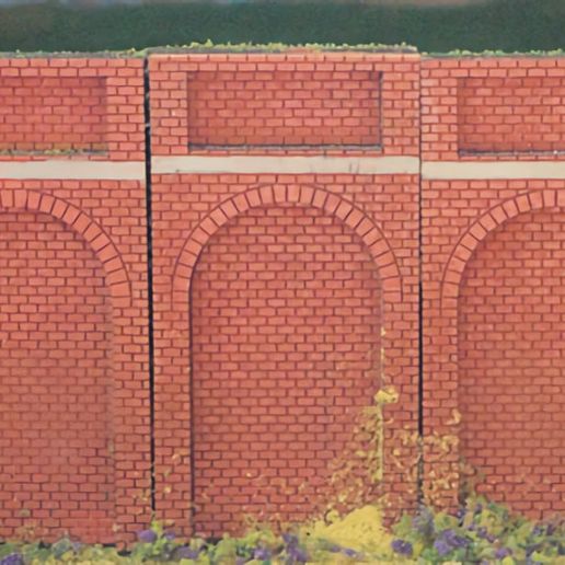 🎲 Laser Cut - 1/87 (HO) Scale - Retaining Wall・ 3D File for CNC ...