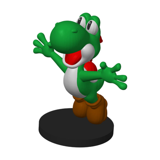🎮 Joyful Yoshi・ STL File for 3D printing・Cults