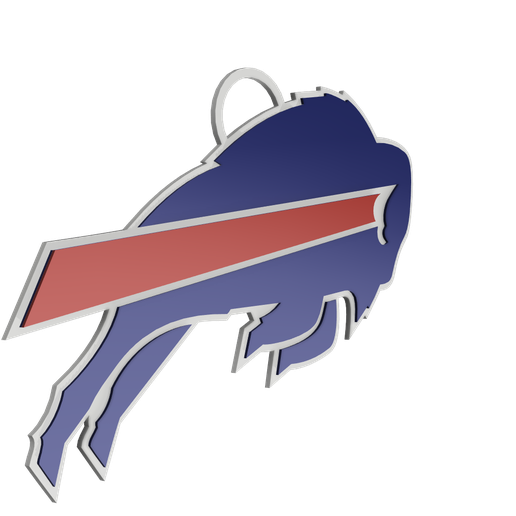 🎭 BUFFALO BILLS CHAIN・ STL File for 3D printing・Cults