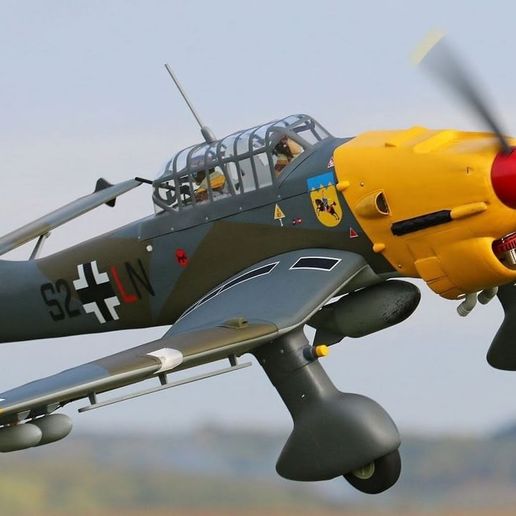 🛩️ junkers ju-87・ OBJ File for 3D printing・Cults