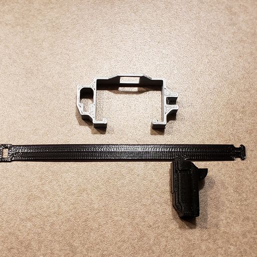 ⭐ Star Wars Black Series - Bad Batch Hunter - holster and backpack ...