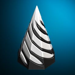 STL file Pyramid Vortex thread 🧵 ・3D printable model to download・Cults