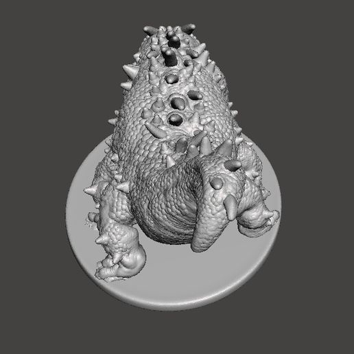 👹 BASILISK MONSTER MINIATURE MODEL FOR FANTASY GAMES DND RPG・ STL File ...