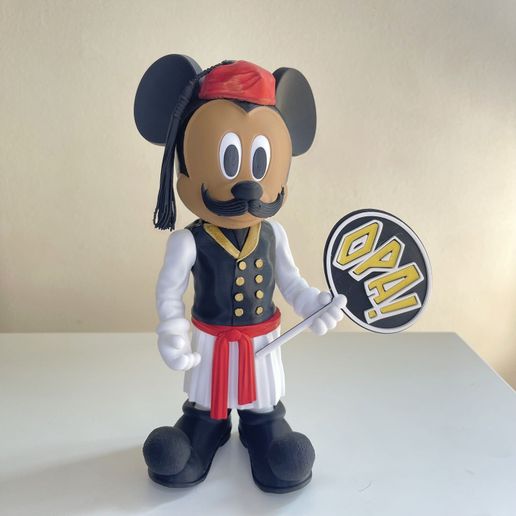 🏛️ MICKEY THE GREEK・ 3D File for 3D printing・Cults