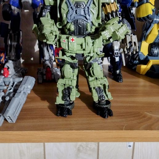 3D printing Transformers Hound TLK BMB feet・Cults