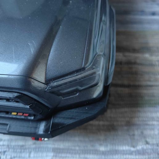 👽 front bumper knightrunner・ STL File for 3D printing・Cults