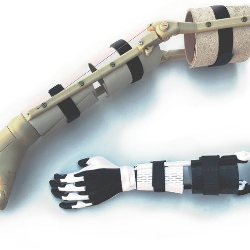 💪 Kwawu Arm 3.0 - Wrap Version・Free 3D File for ・Cults