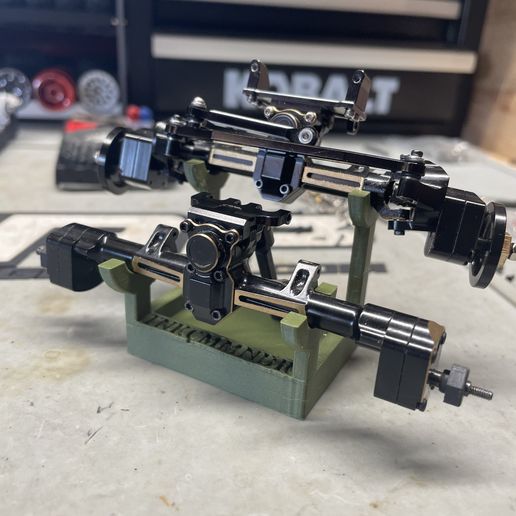 📱 SCX24 Axle Display Stand・Free STL File for 3D printing・Cults