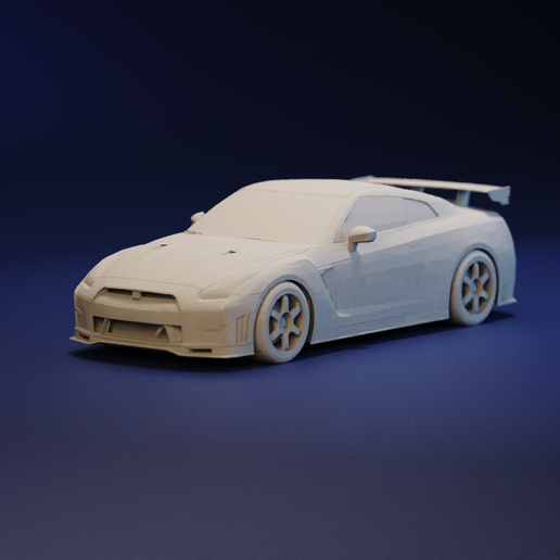 STL file NISSAN GTR NISMO - 3D MODEL 🚗 ・3D print model to download・Cults