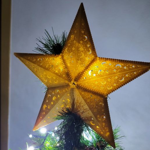 🎄 Christmas Star Light・3D Print・Cults