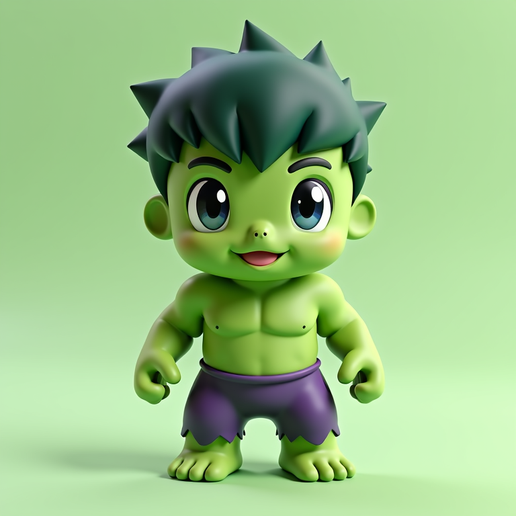 🎨 Hulk・Archivo STL Gratis para Impresión 3D・Cults