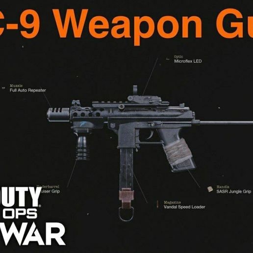 🔫 Warzone essentials for TEC9(Airsoft)・Free STL File for ・Cults