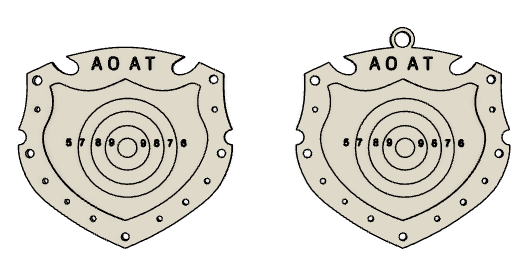 Файл STL Stalker; Duty Patch and Keychain 🗝️ ・3D-печатная модель для ...