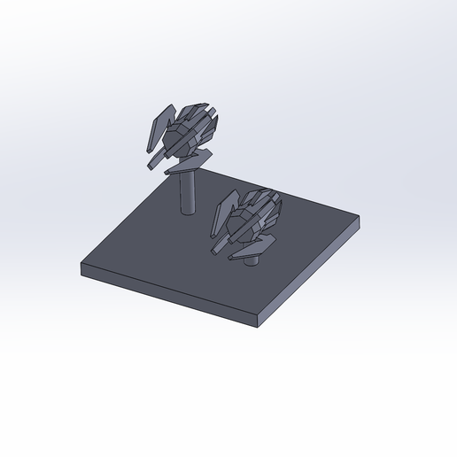 ️ Evil Navy Strike Craft (4)・ STL File for 3D printing・Cults