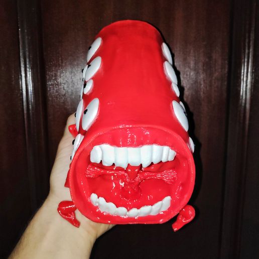 🚆 Train Eater, Trevor Henderson, SCP・ STL File for ・Cults