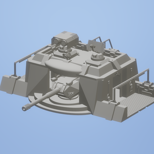🎲 Tabletop RPG Trench Cannon・ 3D File for ・Cults