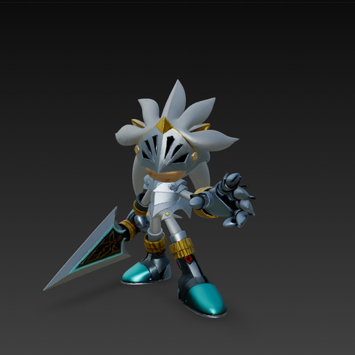 sonic knight silver