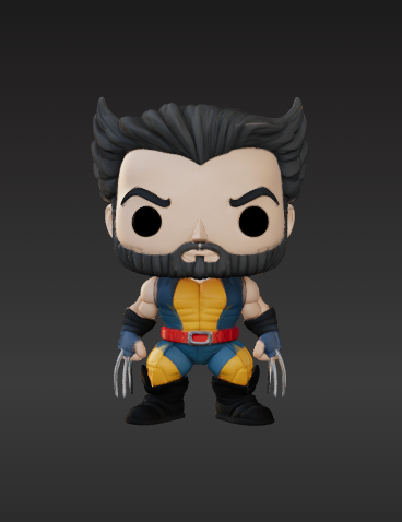 STL file Wolverine Funko Pop 🗿 ・3D printer design to download・Cults