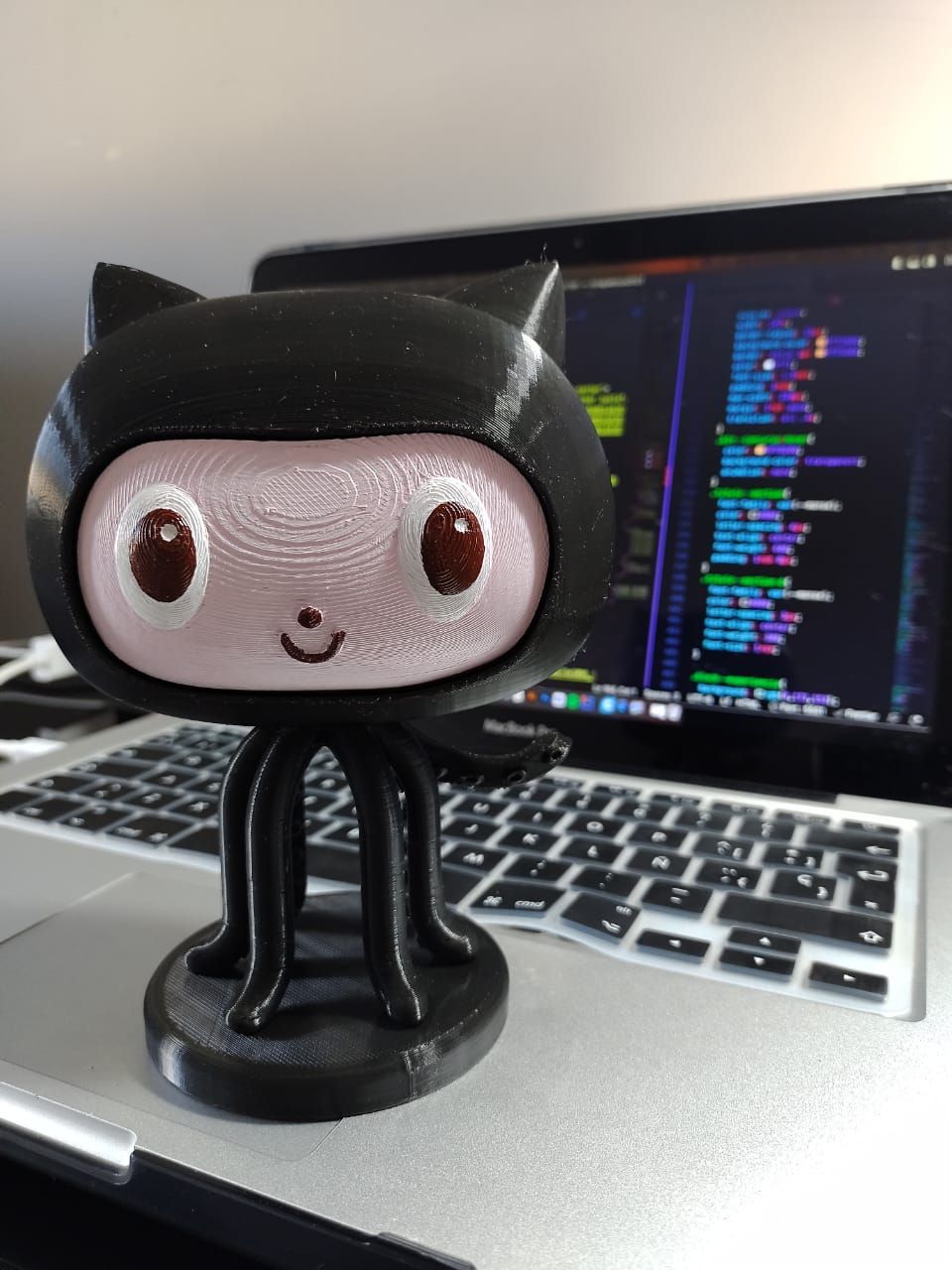Imprimible En 3d Github Octocat • Hecho Con Ender 3 V2・cults
