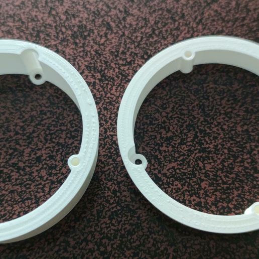 STL file Plaster ring/spacer ring for flush-mounted boxes EN 💍 ...
