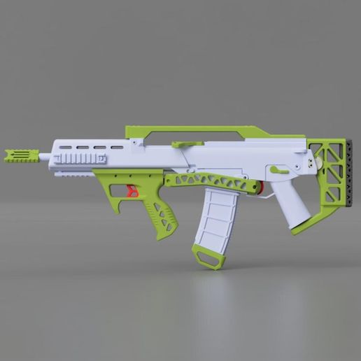 🔱 TRIDENT STRIKE - Bullpup G36 kit ETLS AEG/GBB・ STL File for 3D ...