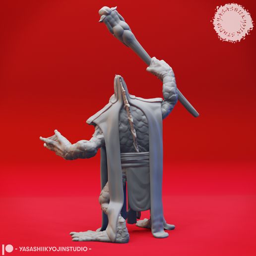 👹 Kuo-Toa - Archpriest - Miniature (Pre-Supported)・ 3D File for 3D ...