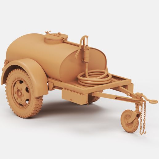 🚰 G-527 Water Tank Trailer 250-gal・ STL File for 3D printing・Cults