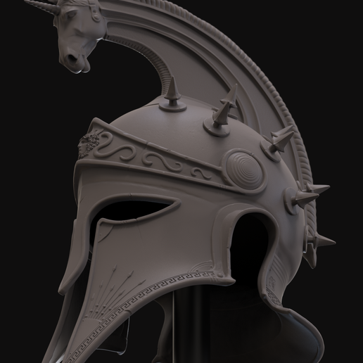 🏛️ Perseus Helm II・ STL File for 3D printing・Cults