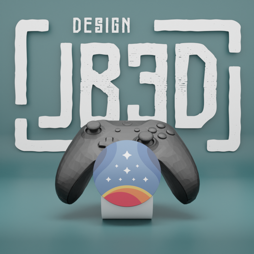 STL file Starfield Controller Stand 🎮 ・3D print design to download・Cults