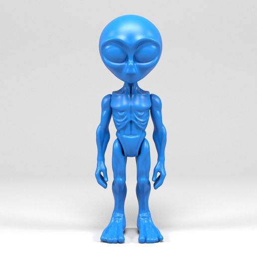 👽 Alien 2・ STL File for 3D printing・Cults