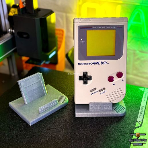 📱 GAMEBOY CLASSIC DMG01 DISPLAY STAND・ STL File for 3D printing・Cults