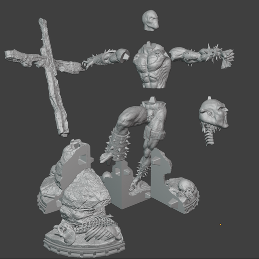 STL file Spawn Decaptation 👹 ・3D printable model to download・Cults