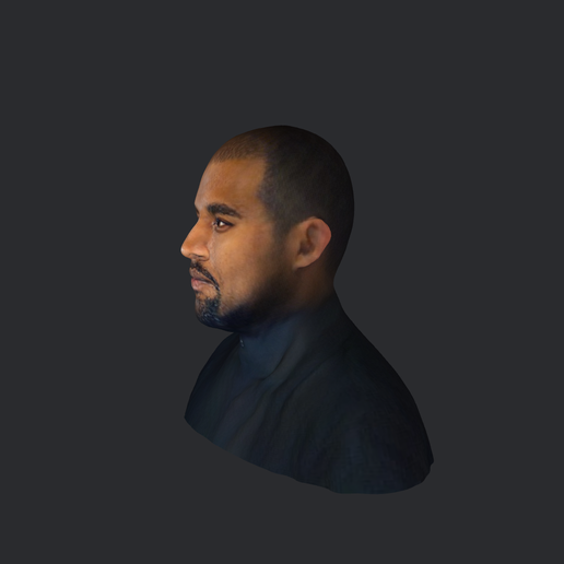 👤 Kanye West-bust/head/face ready for 3d printing・ 3D File for 3D ...