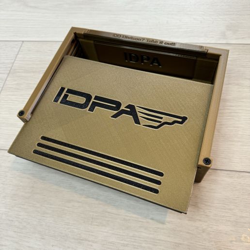 Archivo STL Caja IPSC Caja IDPA todo en uno (modular) 🔫 ・Modelo de impresora 3D para descargar・Cults
