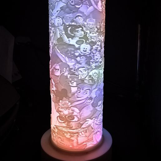 💡 Disney night light・ STL File for ・Cults