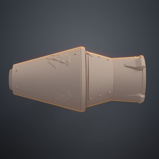 🚀 Arcane Jinx rocket container・Free 3D File for 3D printing・Cults