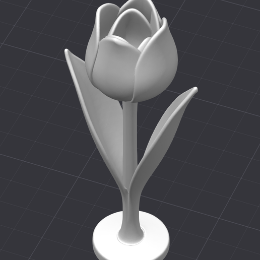 🌷 tulip・ STL File for 3D printing・Cults