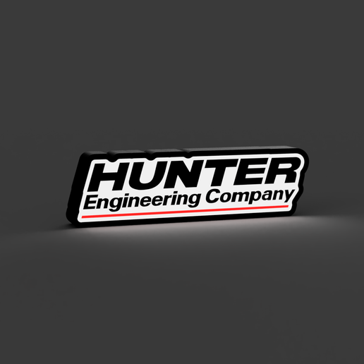 3MF file Hunter Engineering Company Lightbox LED Lamp 🏹 (STEP)・3D ...