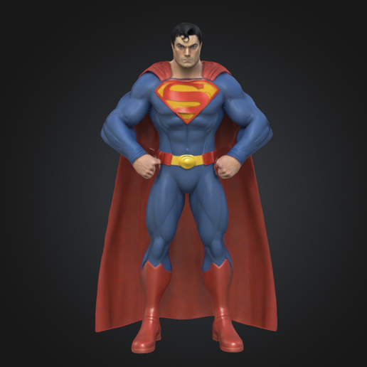 🦸‍♂️ Superman Heroic Pose – 3D Printable Model・Archivo STL para ...