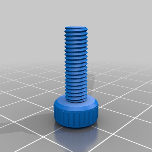 🔩 M5 0.8 x 16mm hex bolt・Free 3D File for ・Cults