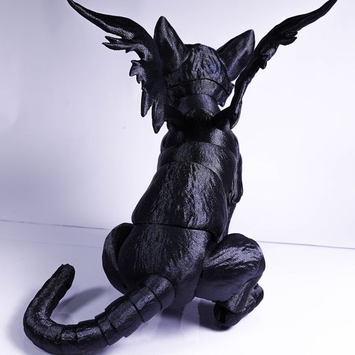 🐱 TAR CAT - BJD Death Stranding 2 Chiral Cat Ball Jointed Doll for FDM ...