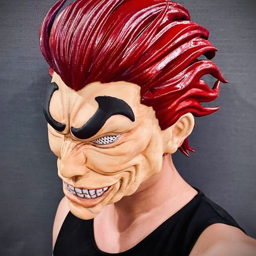 Archivo 3D Yujiro Hanma Head Mask (With Hair Ver) - Baki Anime ...