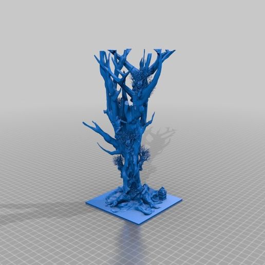 👹 Kingdom Death Monster Nightmare Tree・Free 3D File for ・Cults