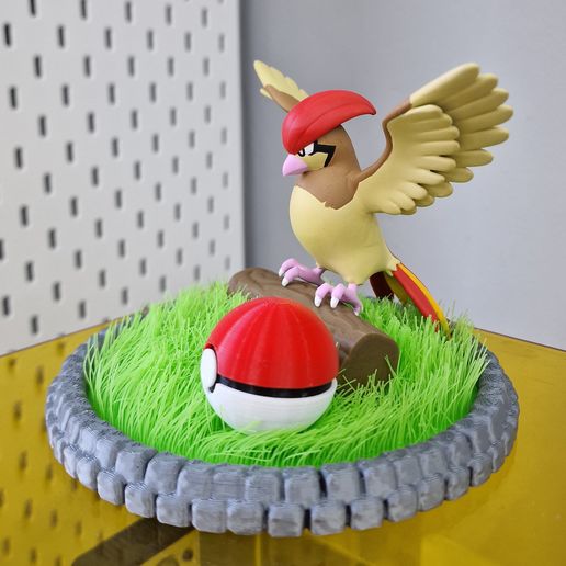 Impressora 3D pokemon pidgeotto • feito com photon mono x and ender 3・Cults