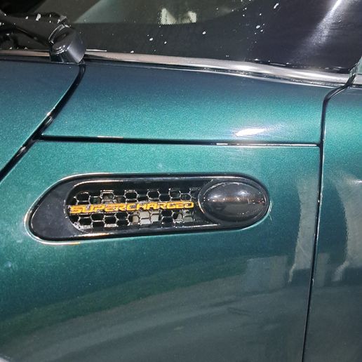 👽 V3 Side scuttles Mini Cooper S R50/R51/R52/R53・ STL File for ・Cults