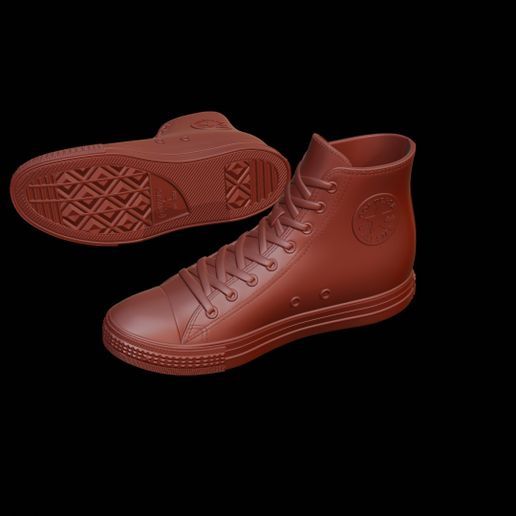⭐ 3D Printed Converse All Star – Shoe Decor・ STL File for 3D printing・Cults