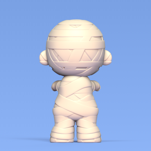 3D file Mummy 👻 ・3D printing model to download・Cults